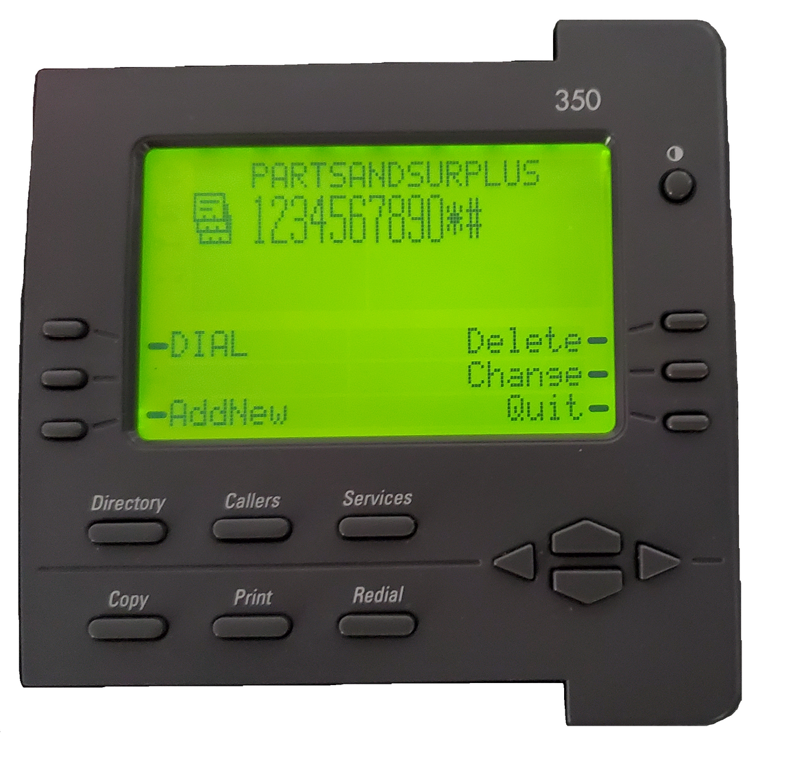 Nortel Vista 350 Power Touch 350 Telephone ☎ – Parts and Surplus